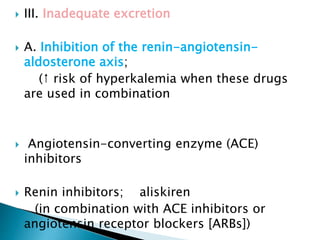 Hyperkalemia 160108171542 | PPTX