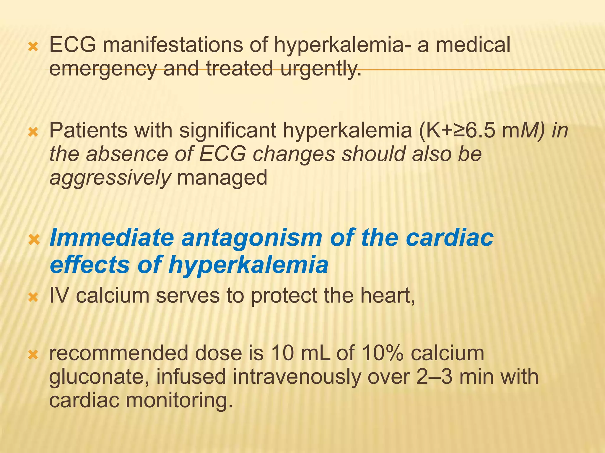Hyperkalemia | PPTX
