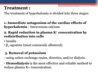 Hyperkalemia | PPTX