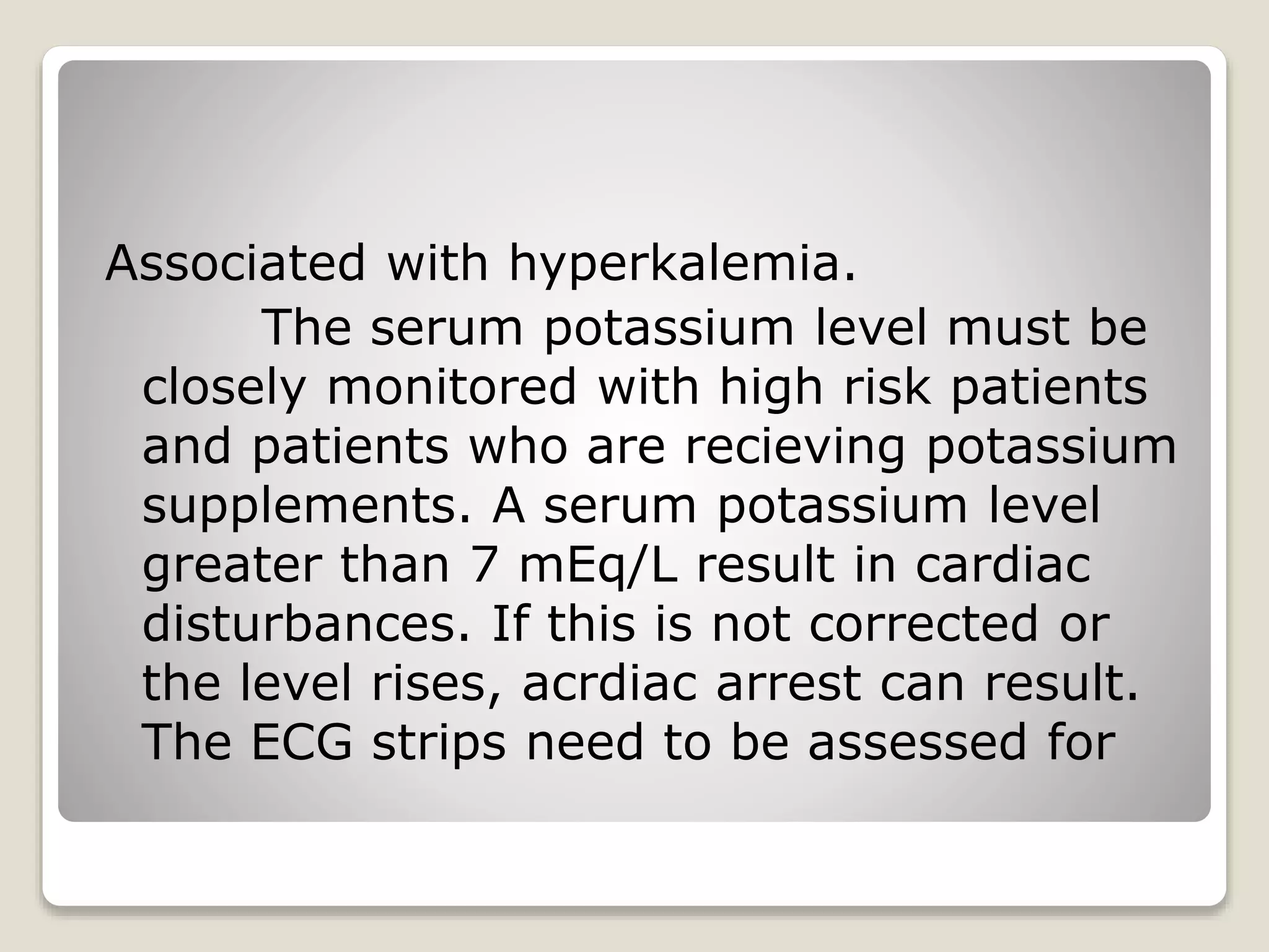 Hyperkalemia | PPTX