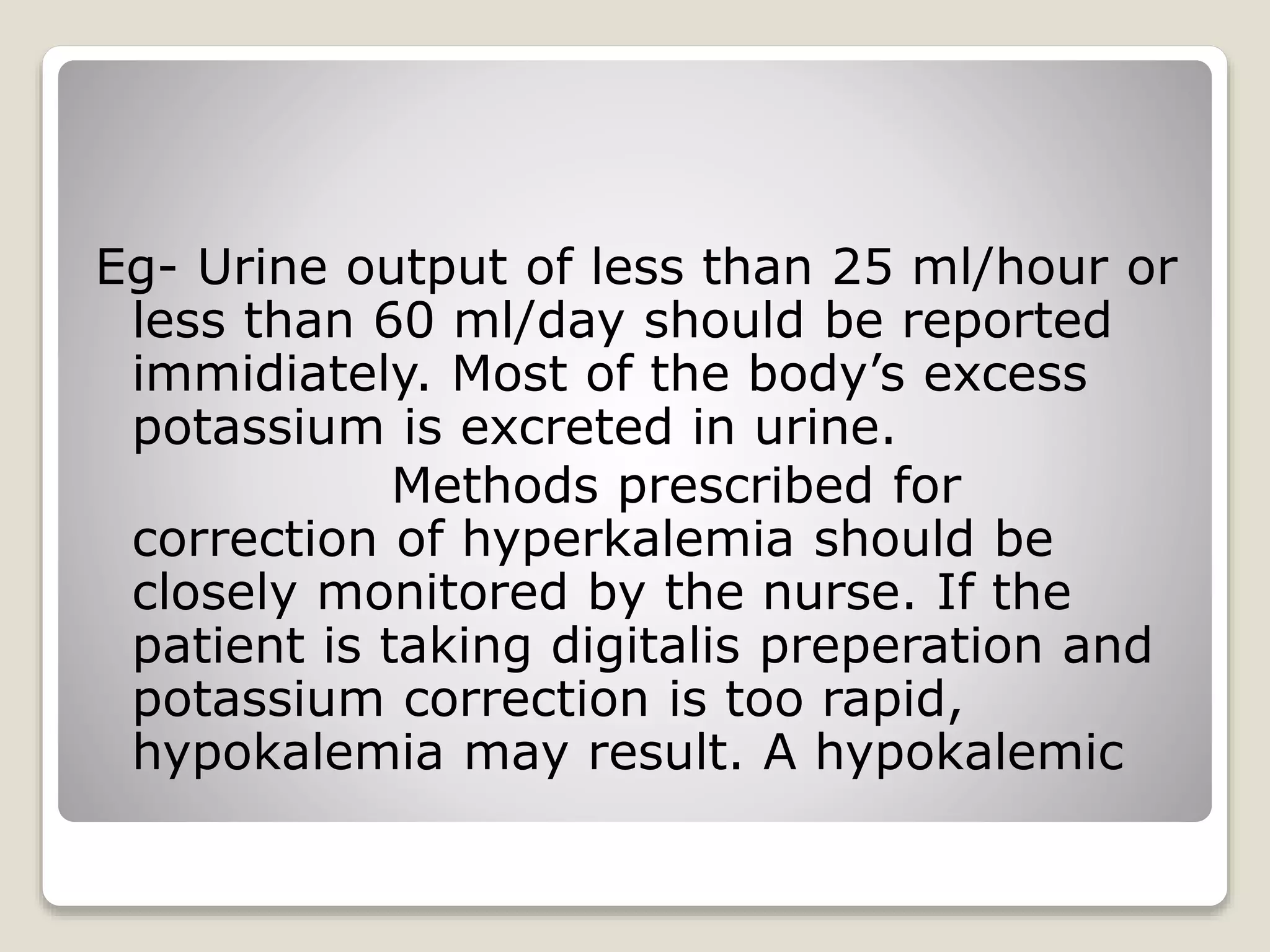 Hyperkalemia | PPTX