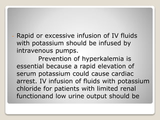 Hyperkalemia | PPTX