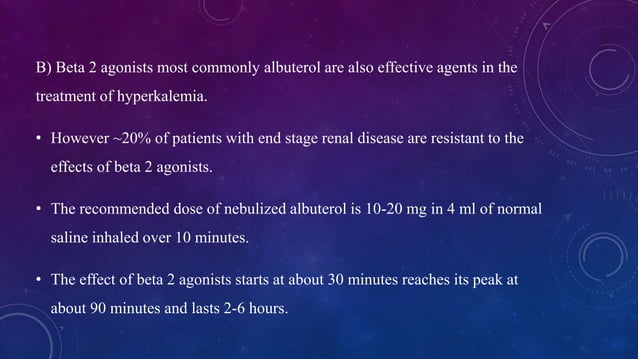 HYPERKALEMIA ppt Harrison based............ | PPTX