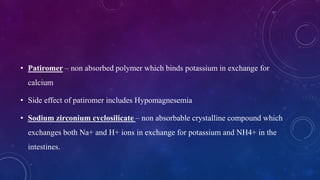 HYPERKALEMIA ppt Harrison based............ | PPTX