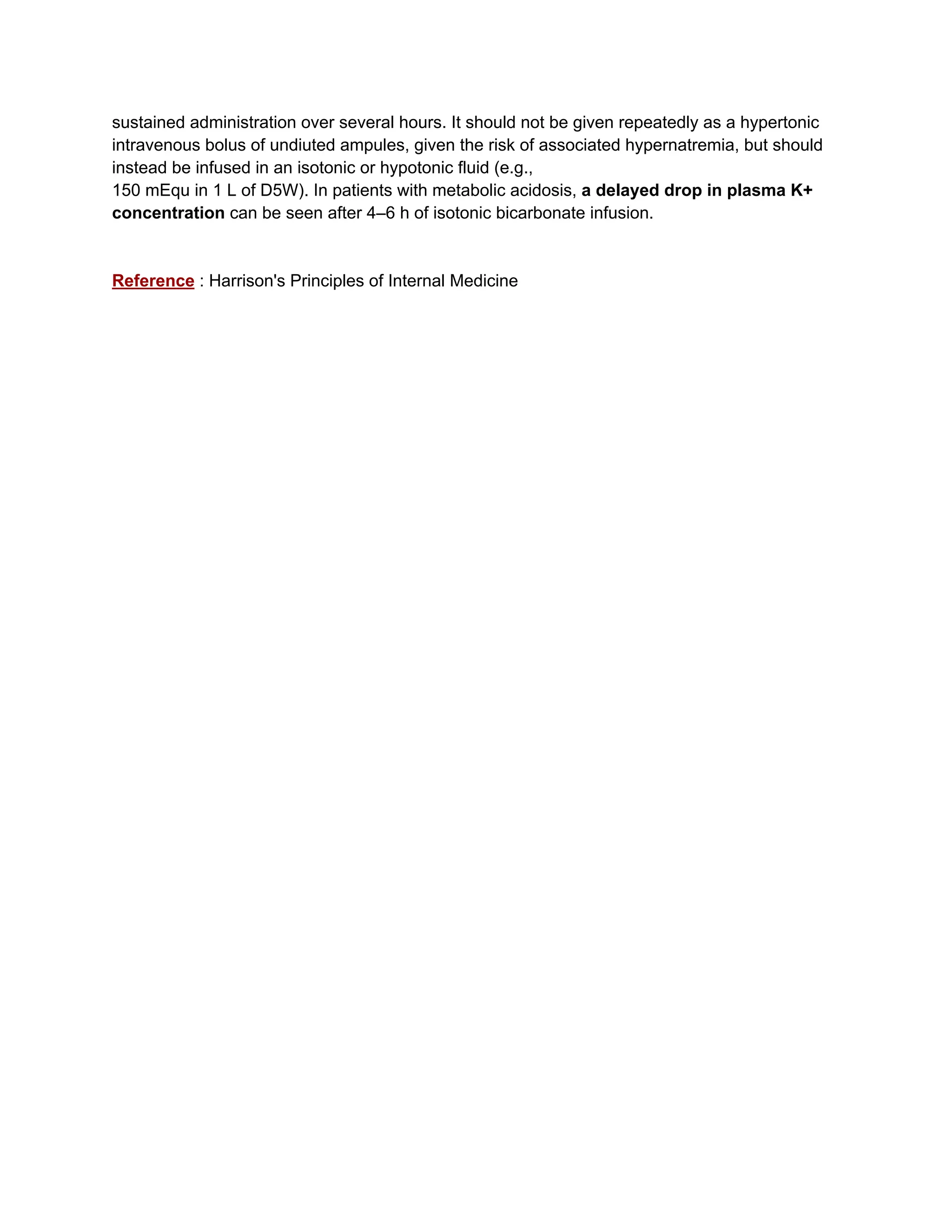 Treatment of Hyperkalemia - Important Points.pdf
