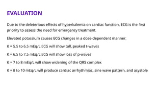 Hyperkalemia harrison based concepts theory | PPT