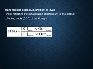 Hyperkalemia final | PPTX | Blood Disorders | Diseases and Conditions