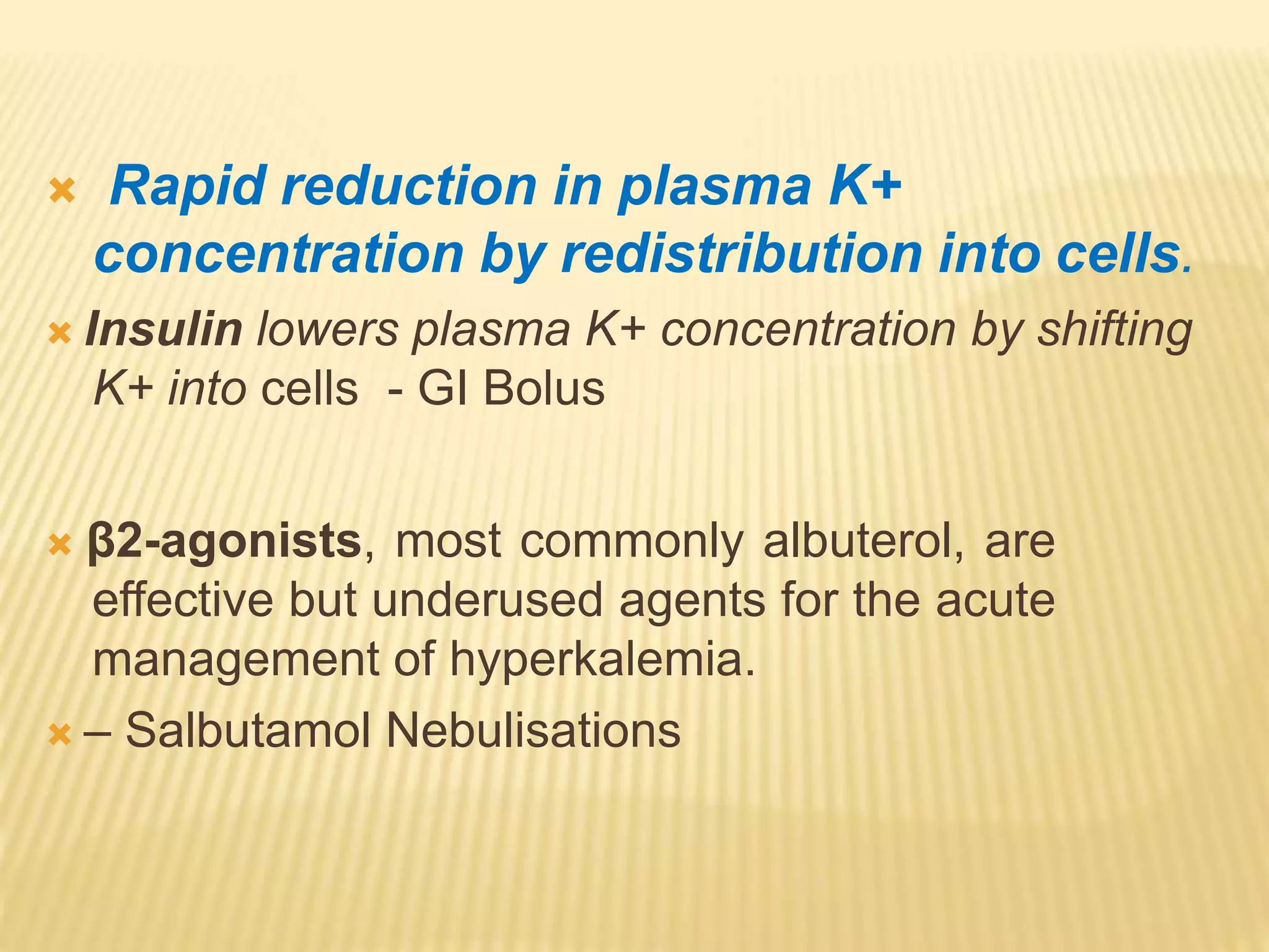 Approach to management of Hyperkalemia | PPTX