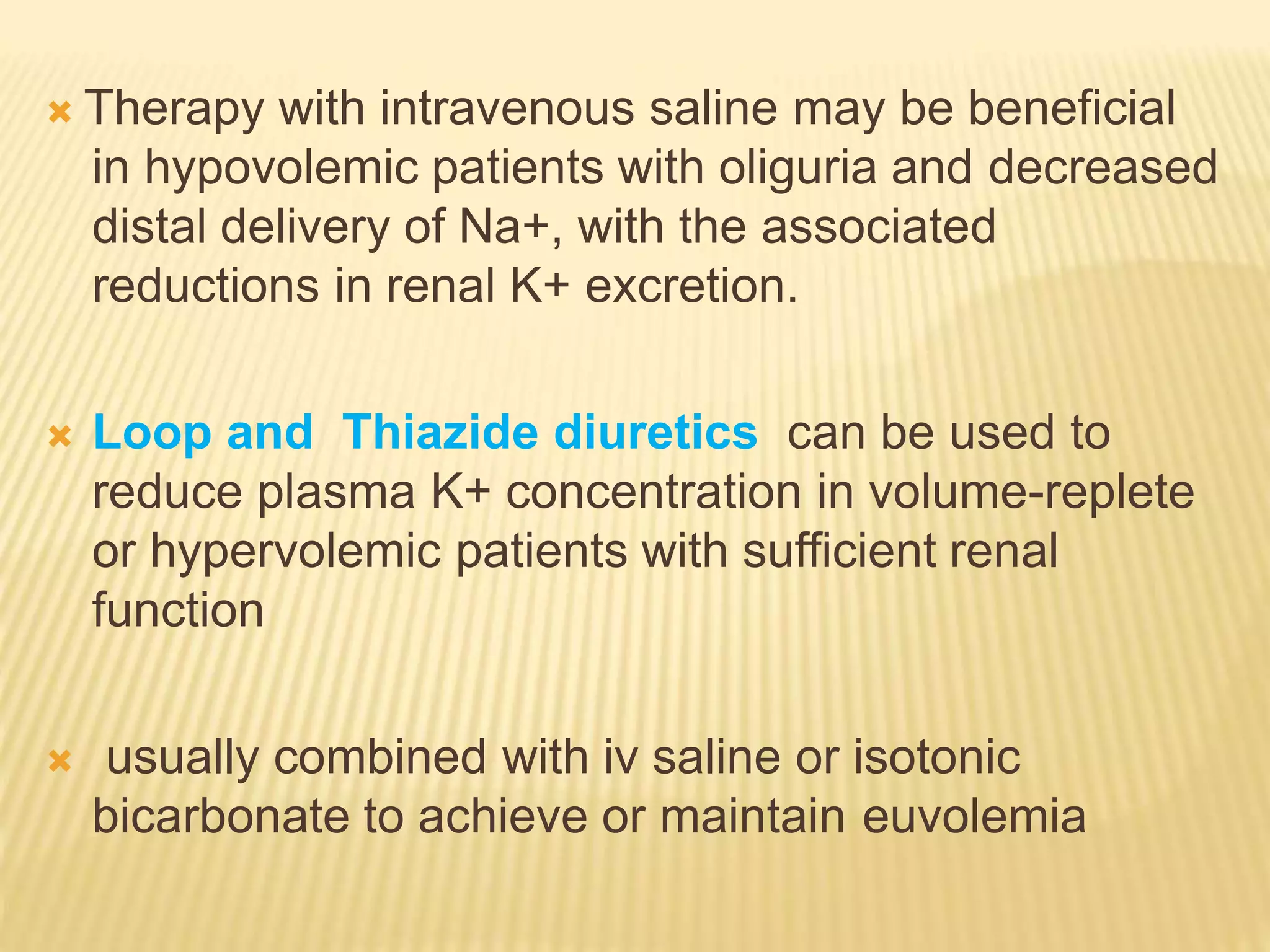 Approach to management of Hyperkalemia | PPTX