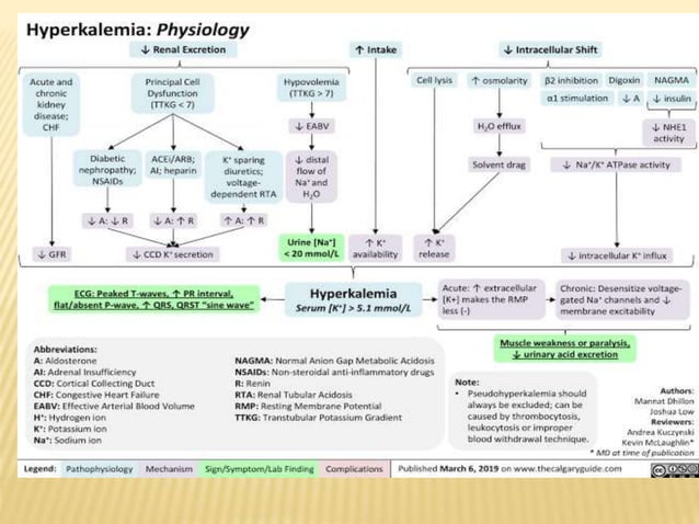 Approach to management of Hyperkalemia | PPTX | Endocrine and Metabolic ...