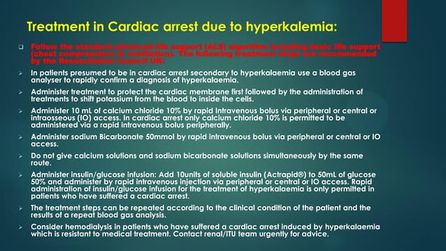 Hyperkalemia | PDF