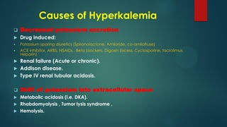 Hyperkalemia | PPT
