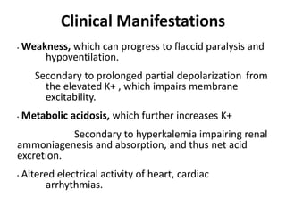 ACUTE MANAGEMENT OF Hyperkalemia | PPT