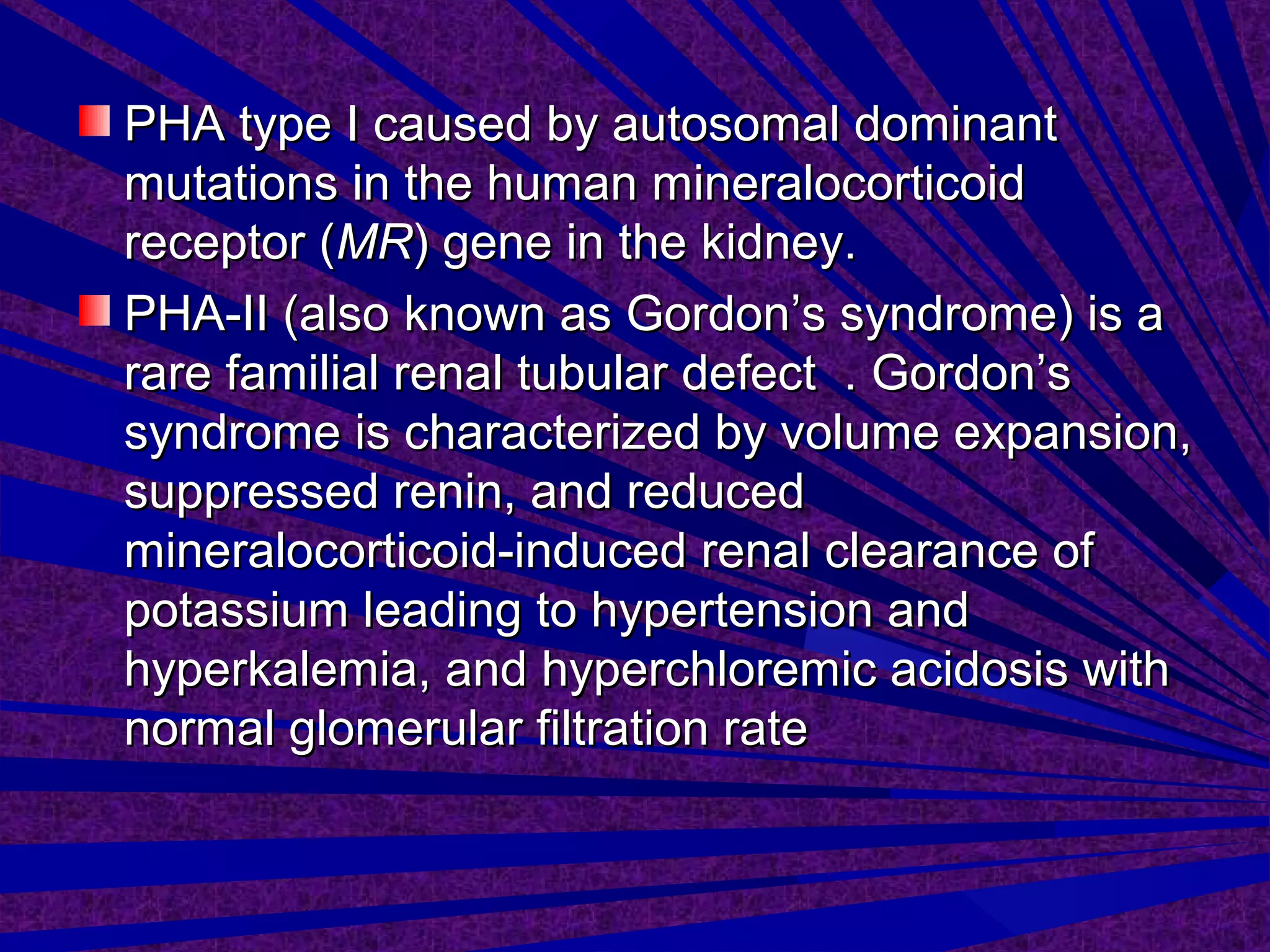 Hyperkalemia in children | PPT