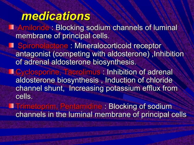 Hyperkalemia in children | PPT