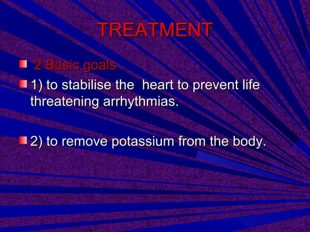 Hyperkalemia in children | PPT