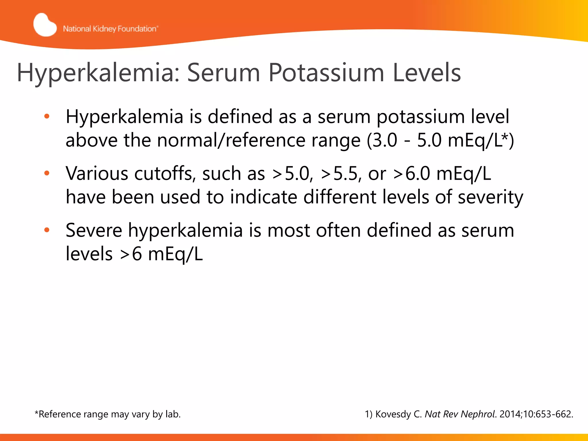 Hyperkalemia | PPTX