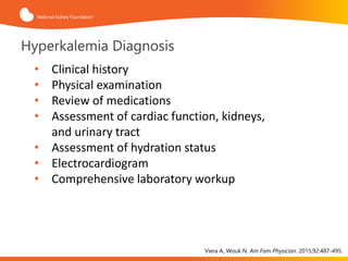 Hyperkalemia | PPTX