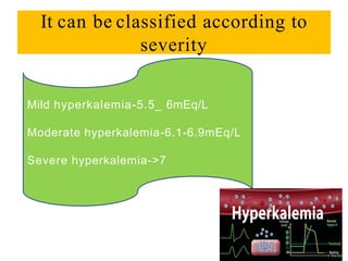 Hyperkalemia new | PPTX | Endocrine and Metabolic Diseases | Diseases ...