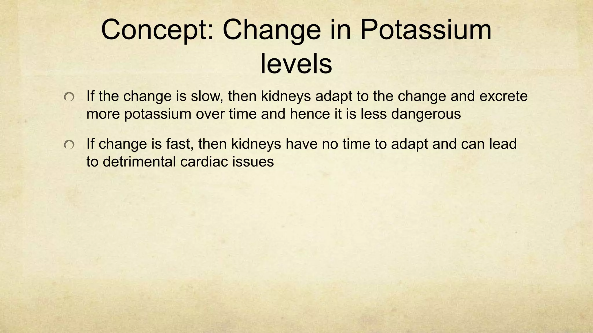 Hyperkalemia pathophysiology and treatment | PPTX
