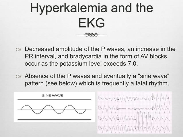 Hyperkalemia protocol presentation | PPTX | Blood Disorders | Diseases and Conditions