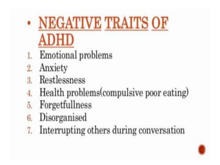 Hyperkinetic Disorder ADHD | PPTX | Mental Health | Diseases and Conditions