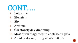 Hyper kinetic disorder | PPTX