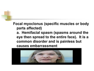Hyper kinetic dysarthria lecture, Stratgies to slown down speech | PPTX