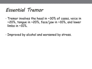 Hyperkinetic Motor Disorders.pptx