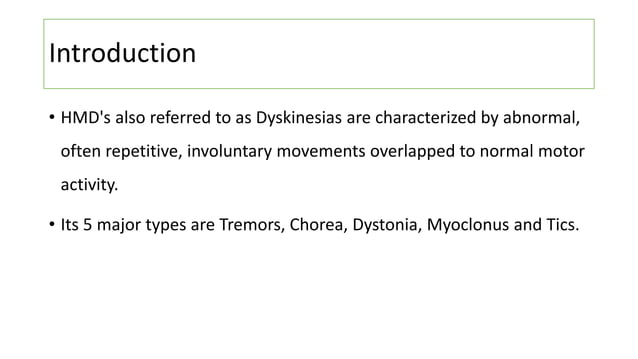 Hyperkinetic movement disorder.pptx