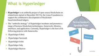 Hyperledger | PPTX