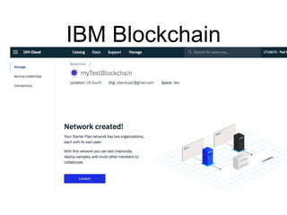 BlockchainConf.tech - Hyperledger overview | PPT