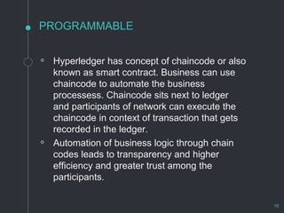 Hyperledger | PPTX