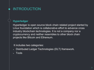 Hyperledger | PPTX