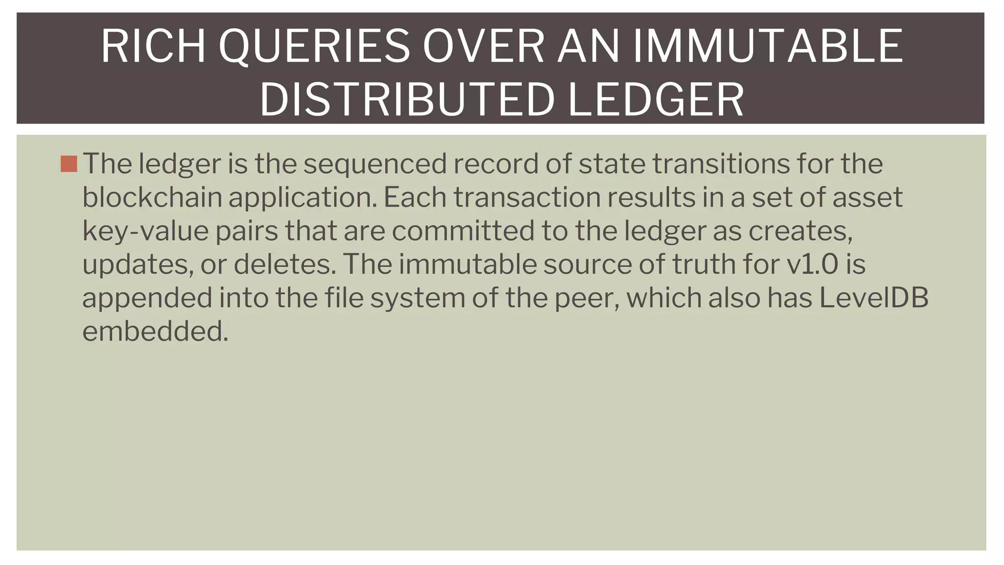 hyperledger-chaincode & hyperl fabric.pptx | Internet | Computing