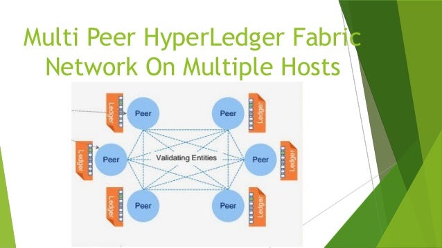 Multi Peer Hyperledger Fabric Network On Multiple Hosts