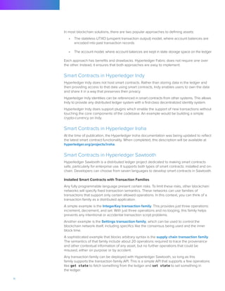 Hyperledger Architecture Vol 2 > Smart Contracts | PDF
