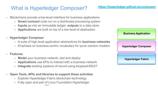 Hyperledger Composer Update 2017-04-05 | PPT