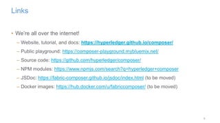 Hyperledger Composer Update 2017-04-05 | PPT