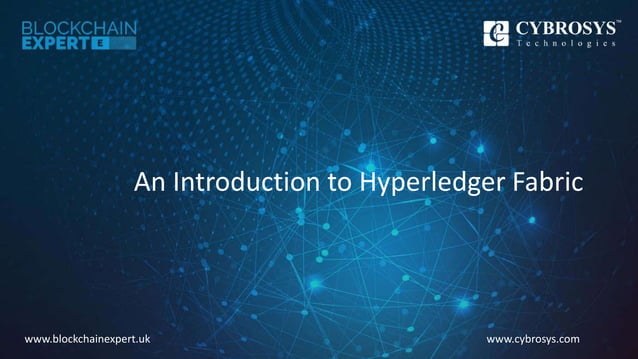 Hyperledger fabric | PPTX