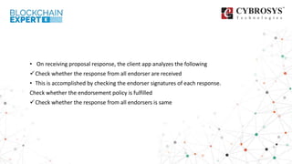 Hyperledger fabric architecture | PPTX