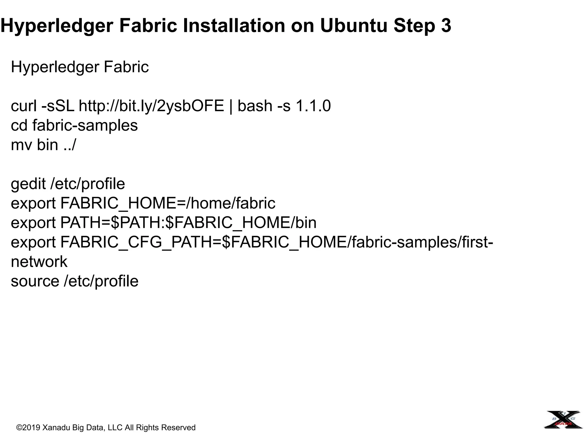 Hyperledger Fabric Hands-On | PPTX