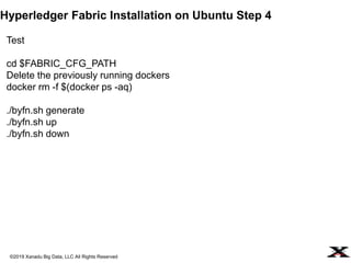 Hyperledger Fabric Hands-On | PPTX
