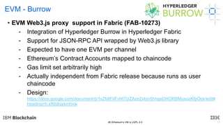 Hyperledger Fabric update Meetup 20181101 | PDF