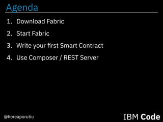 Getting up and running with Hyperledger Fabric & Composer (Full Stack) | PPT | Free Download