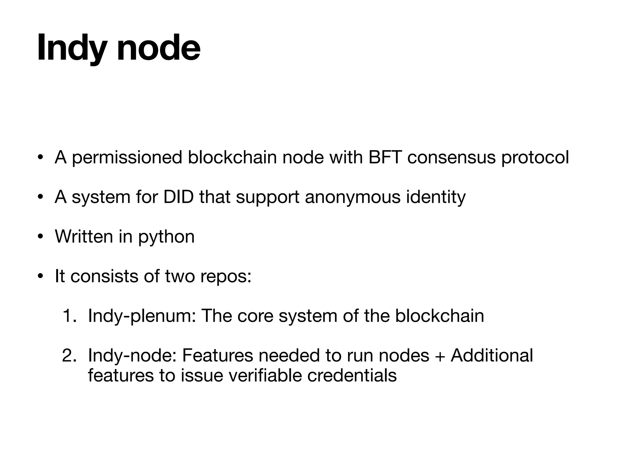 Hyperledger Indy tutorial | PDF