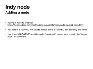 Hyperledger Indy tutorial | PDF