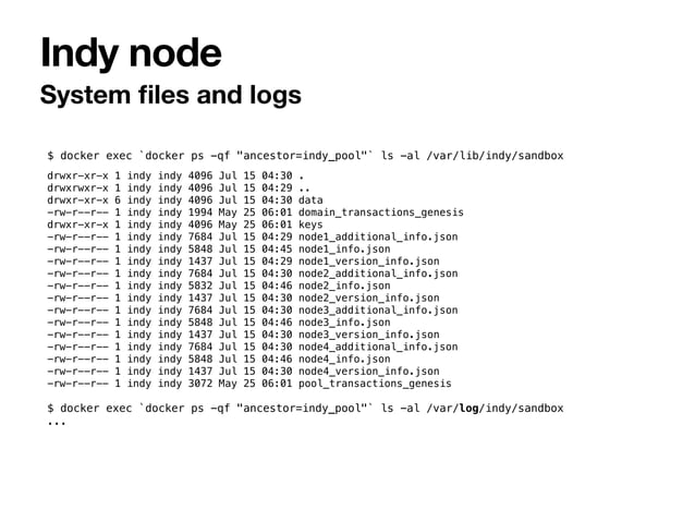 Hyperledger Indy Tutorial Ppt