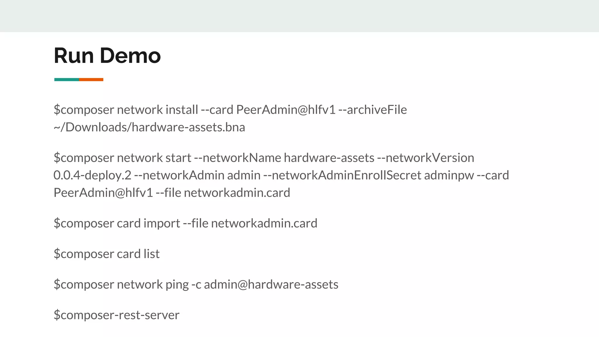 Introduction Of Hyperledger Fabric And Composer Ppt
