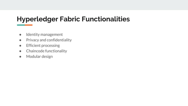Introduction of Hyperledger Fabric & Composer | PPT Introduction of Hyperledger Fabric & Composer | PPT
